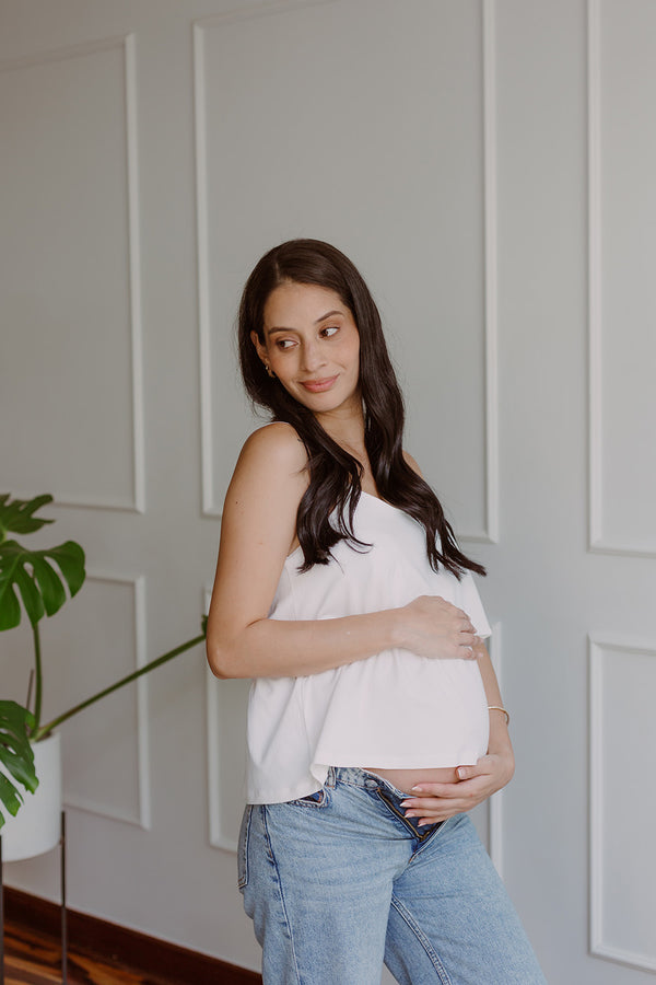 Blusa Brisa - Perla, Embarazo y Lactancia – WONDERMOM PERU